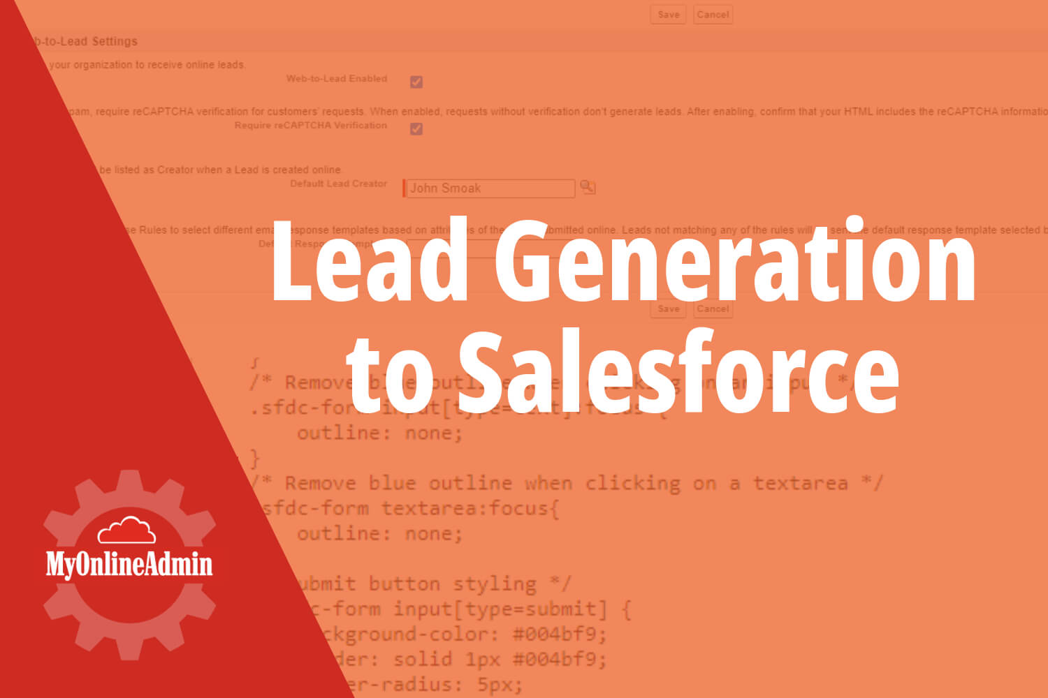 Lead Generation in Salesforce - My Online Admin
